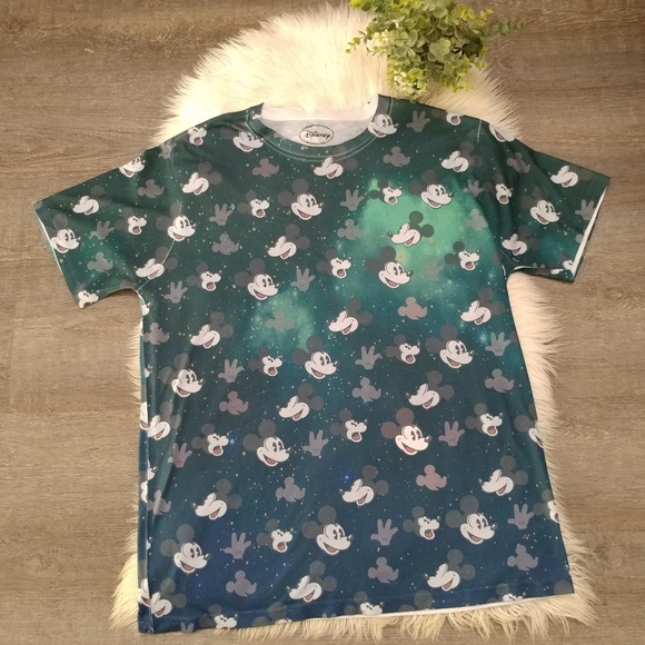 Disney | Tops | Graphic T Mickey Mouse Hands Face In Space | Poshmark